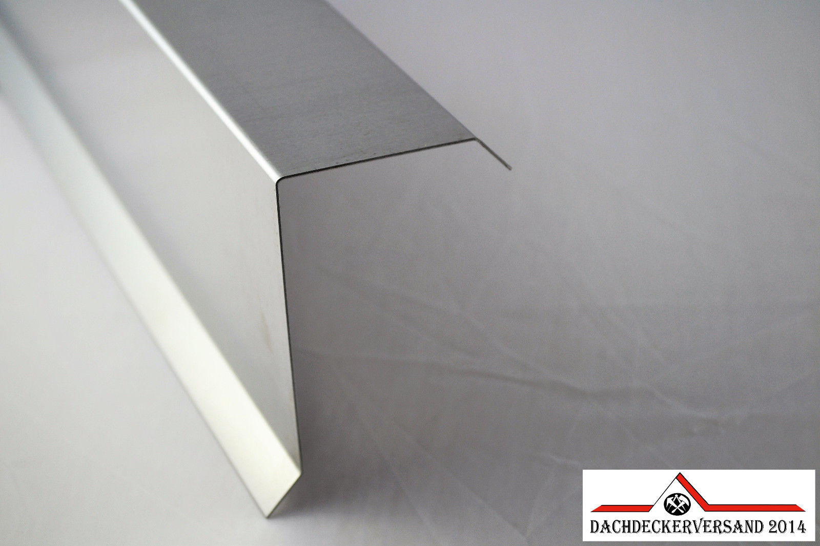 2 m Ortblech Ortgangblech Dachrandblech Flachdach Alu Aluminium 0,8 mm ...